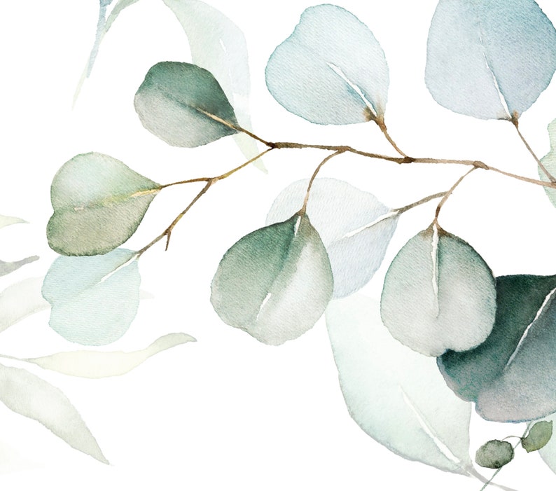 Peel and Stick Wallpaper Floral/ Ethereal Greenery Wallpaper/ | Etsy