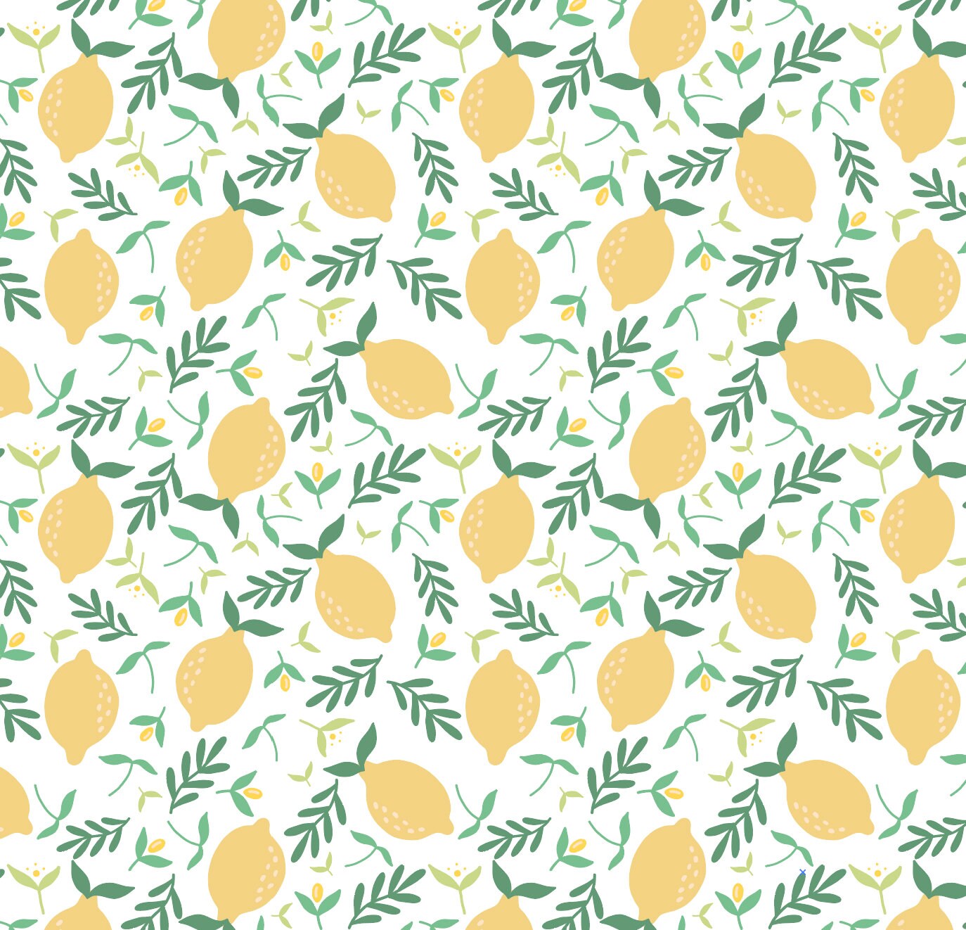 Lovely Lemon Wallpaper // Removable Wallpaper// Peel and Stick ...
