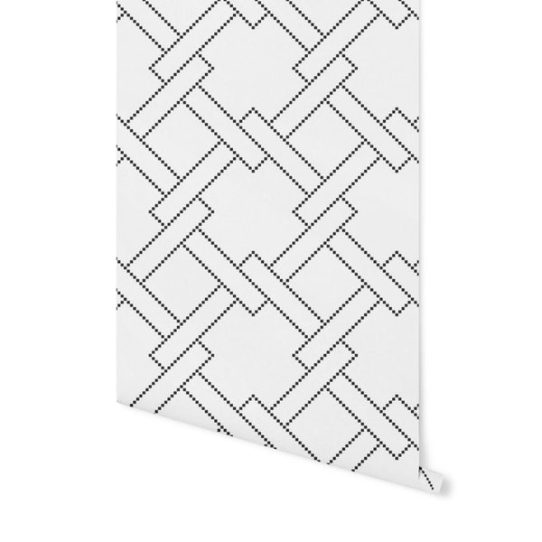 Lattice Wallpaper - Etsy