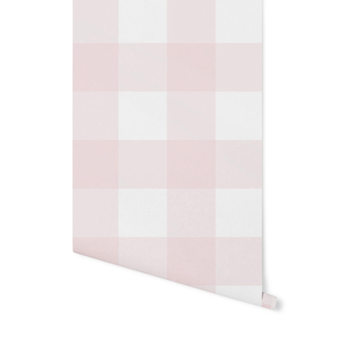 Wallpaper Check Plaid Pink/ Proposal Pink Buffalo Check Wallpaper ...