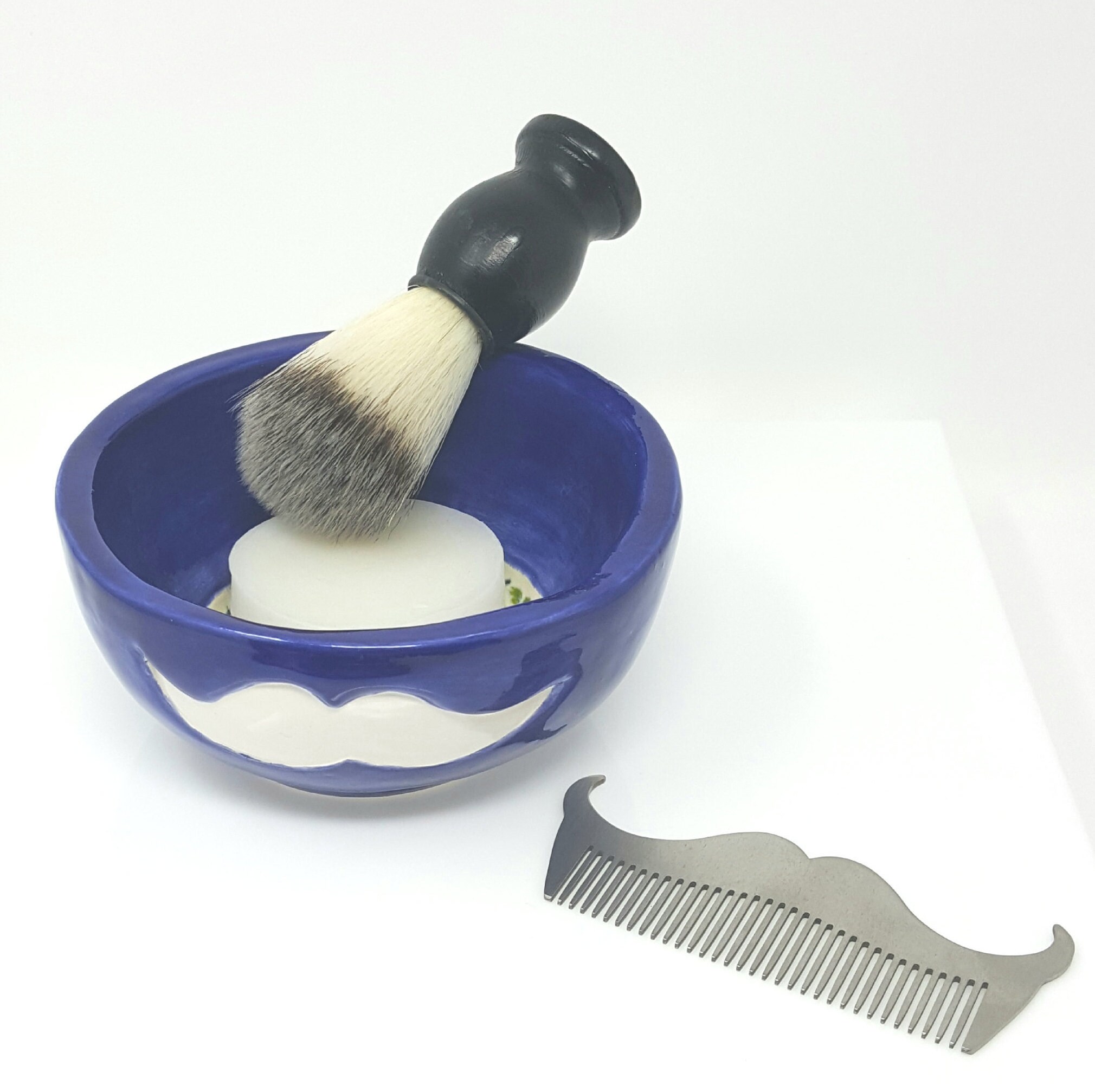 Men's Shaving Set: Shave Mug Shave Soap Shave Brush & | Etsy