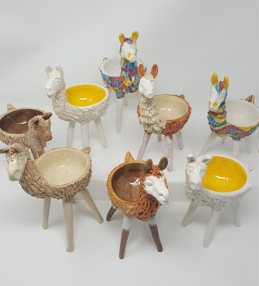 Standing Llama Dishes - Etsy