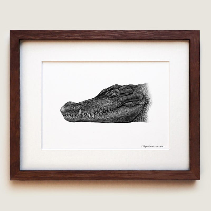 Crocodile Print - Etsy