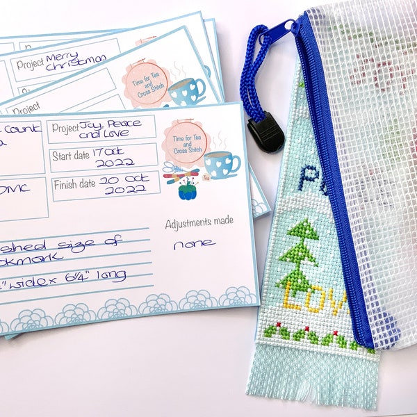 Cross Stitch Label - Etsy