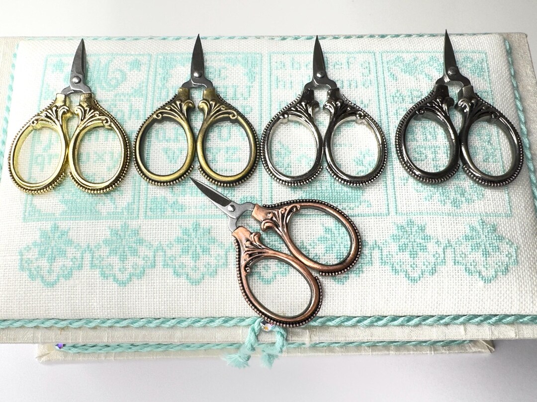 Ornate Mini Embroidery Scissors: Vintage Style Stitcher Gift - Etsy