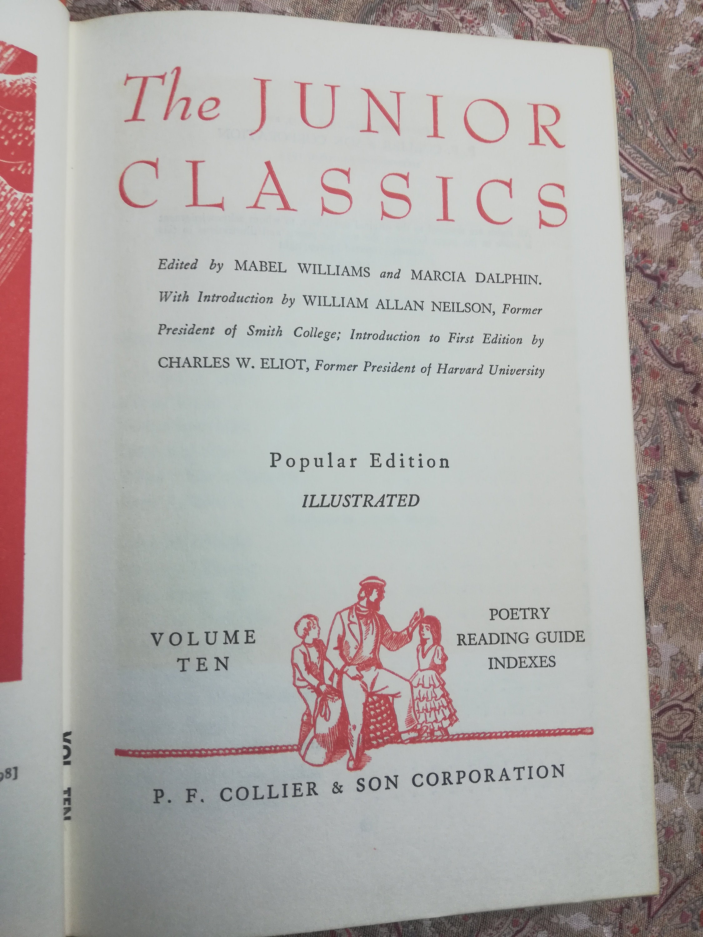 The Junior Classics Volume 10 Poetry Reading Guide | Etsy