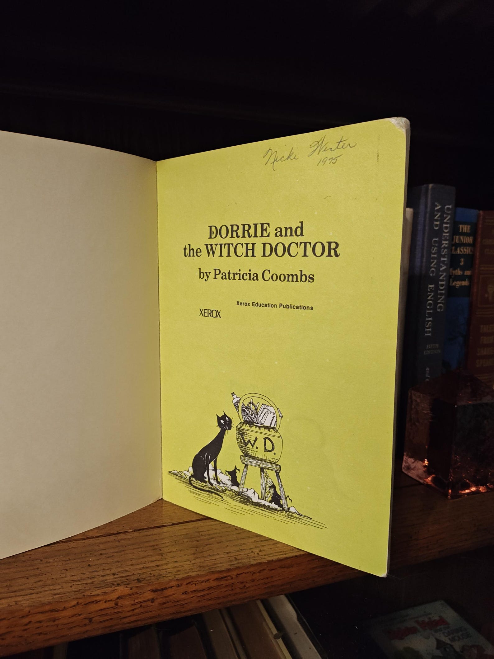 1967 Dorrie and the Witch Doctor by Patricia Coombs Vintage Yellow ...
