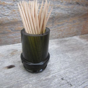 Unique Upcycled Wine Bottle Cork Toothpick Holder for Appetizers and ...
