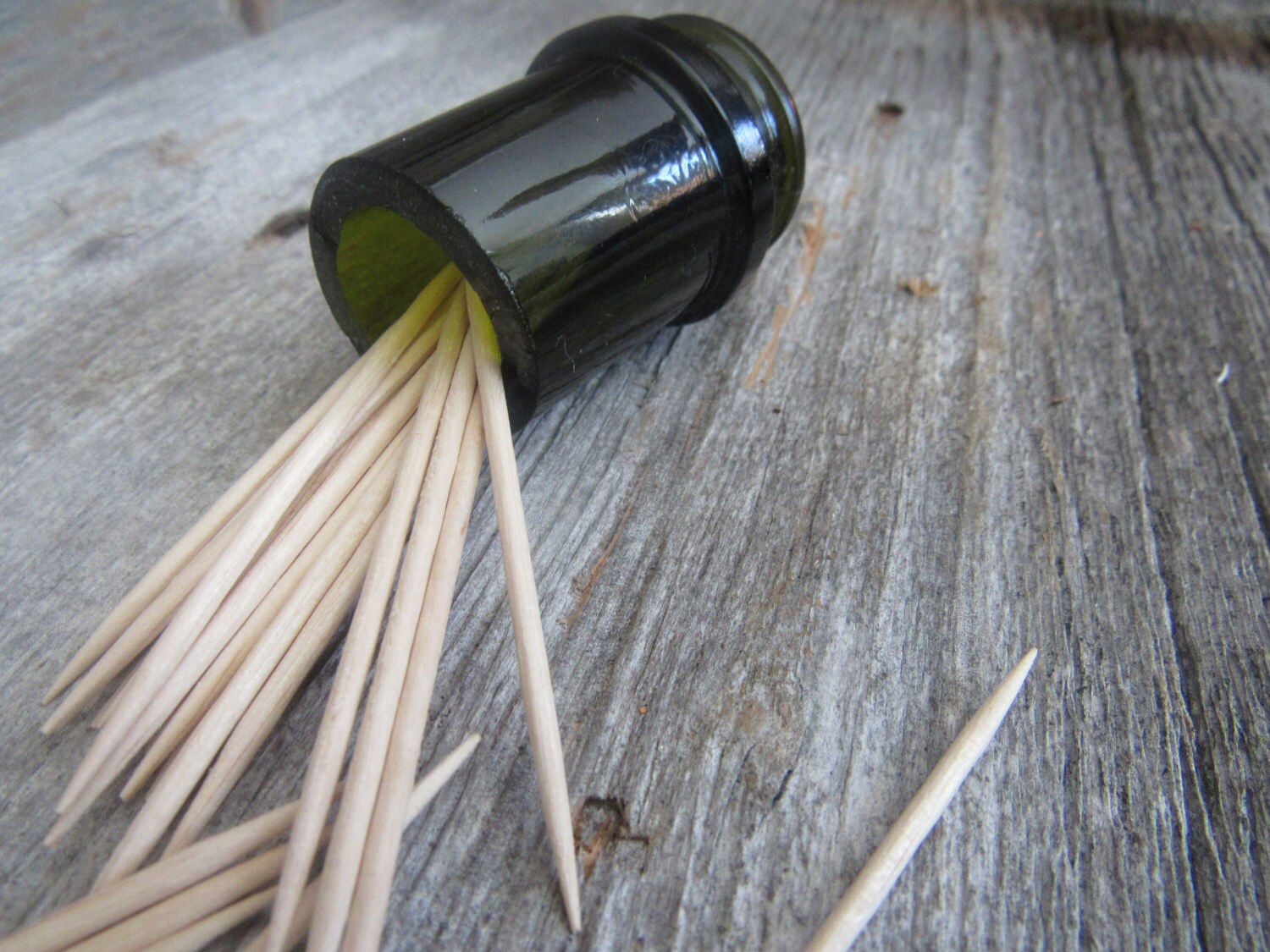 Unique Upcycled Wine Bottle Cork Toothpick Holder for Appetizers and ...