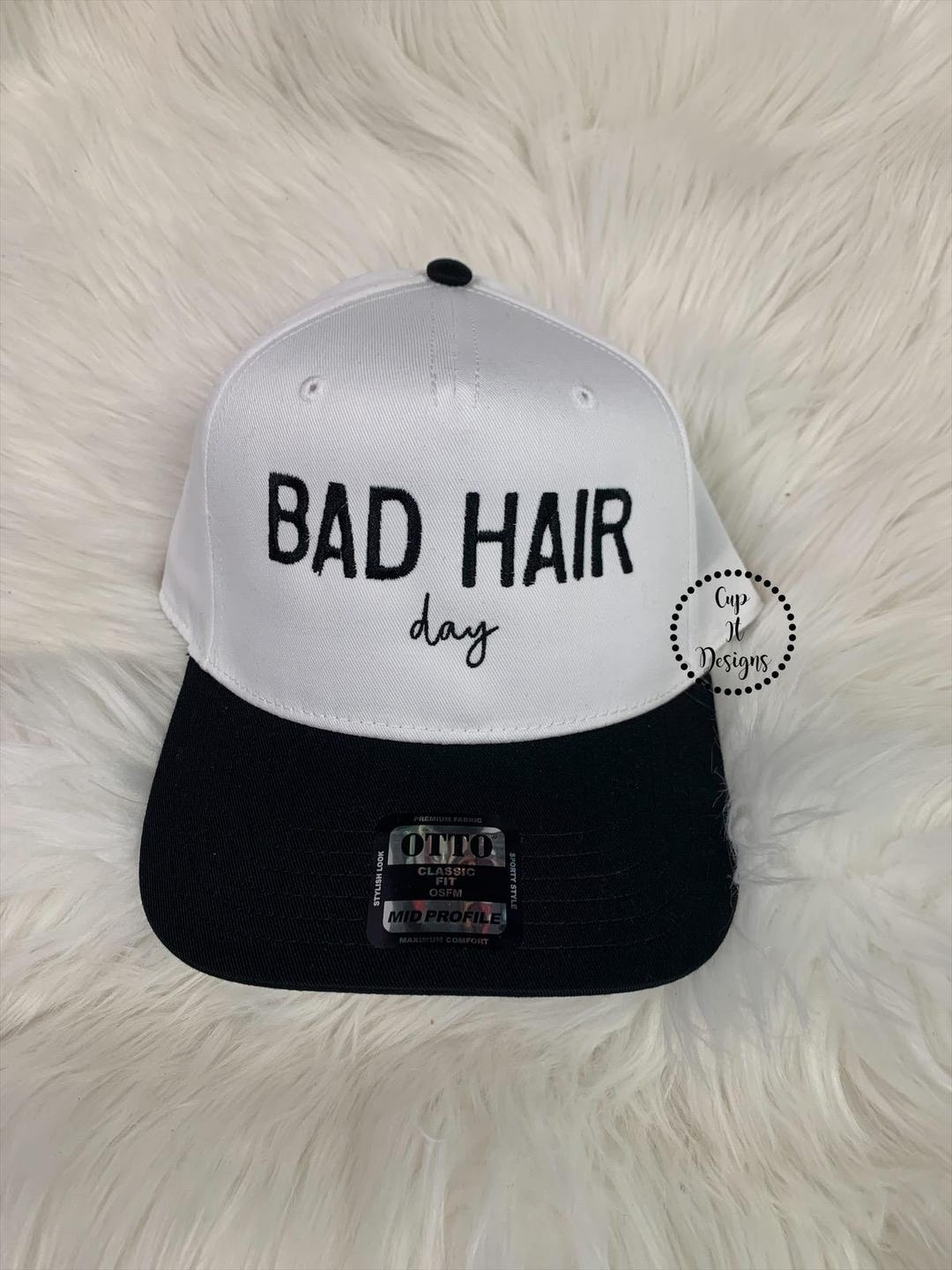 Embroidery Bad Hair Day Hat - Etsy