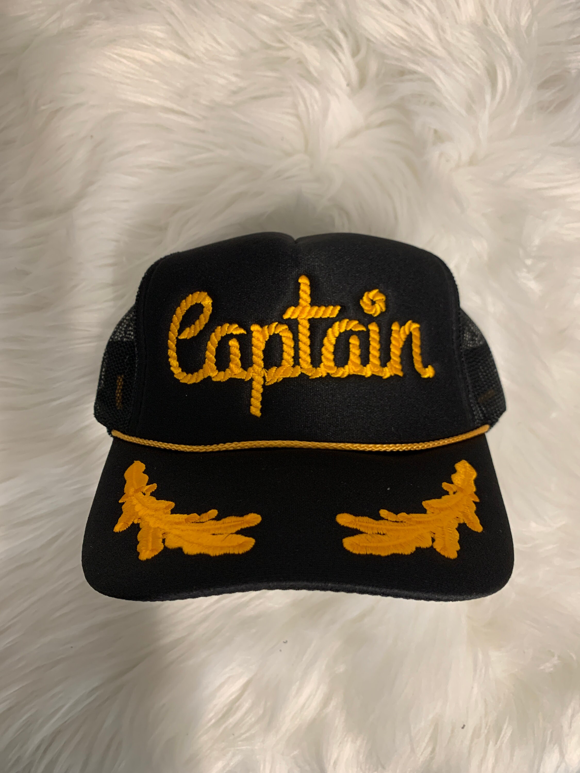 Embroidery Captain Party Hat - Etsy