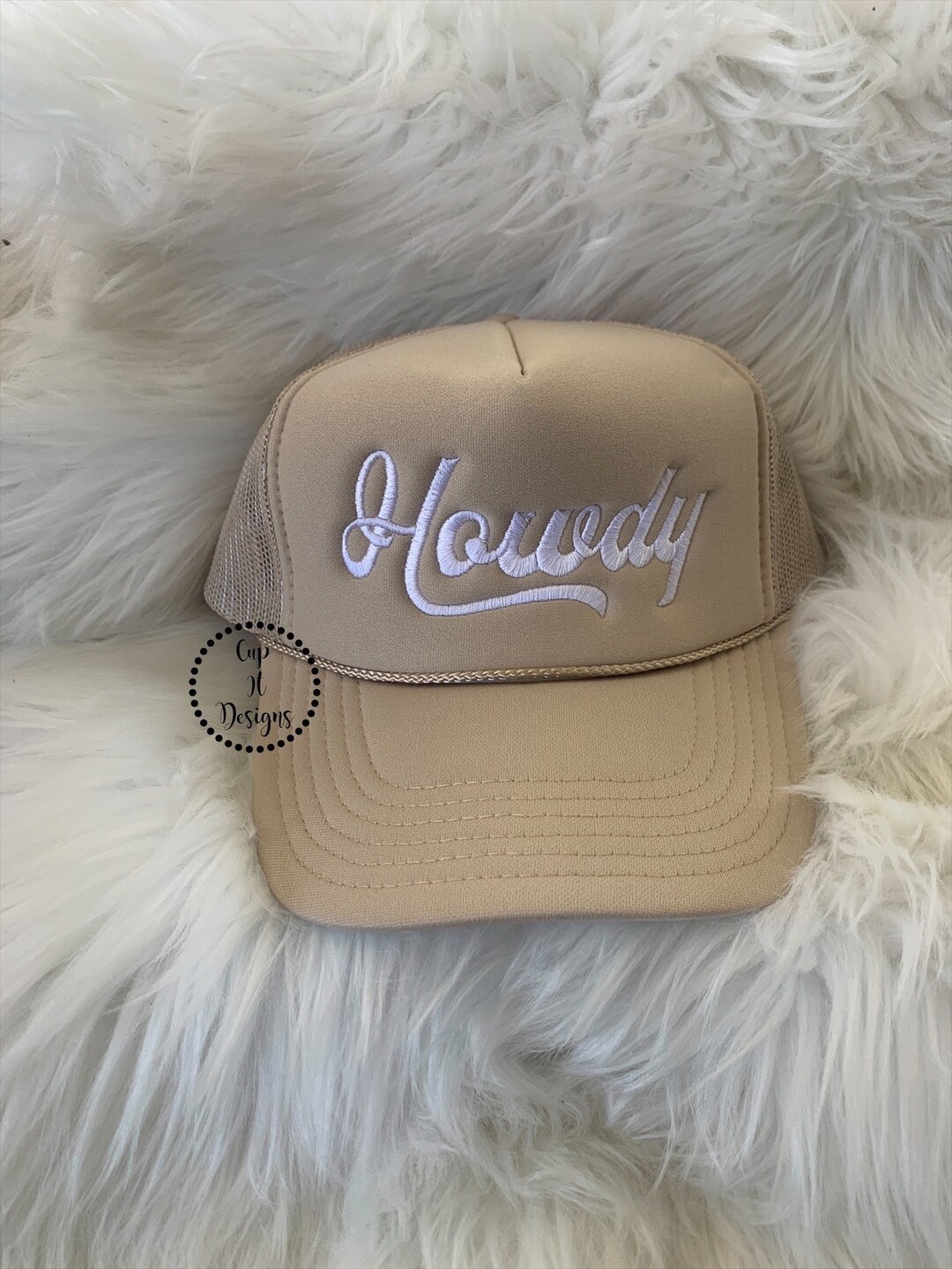 Embroidery Howdy Hat | Cursive Howdy - Etsy