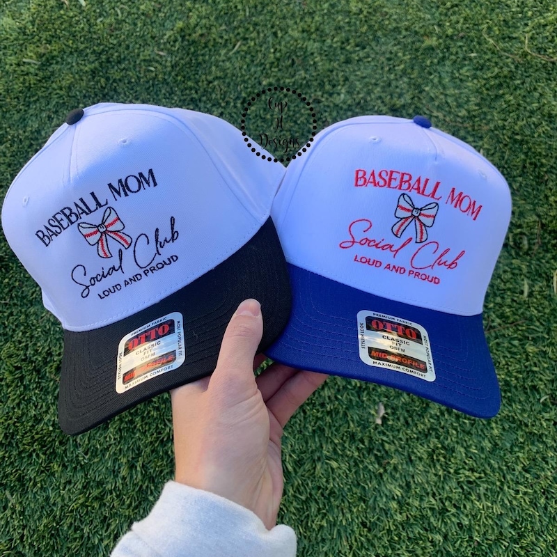 Baseball Mom Hat - Etsy