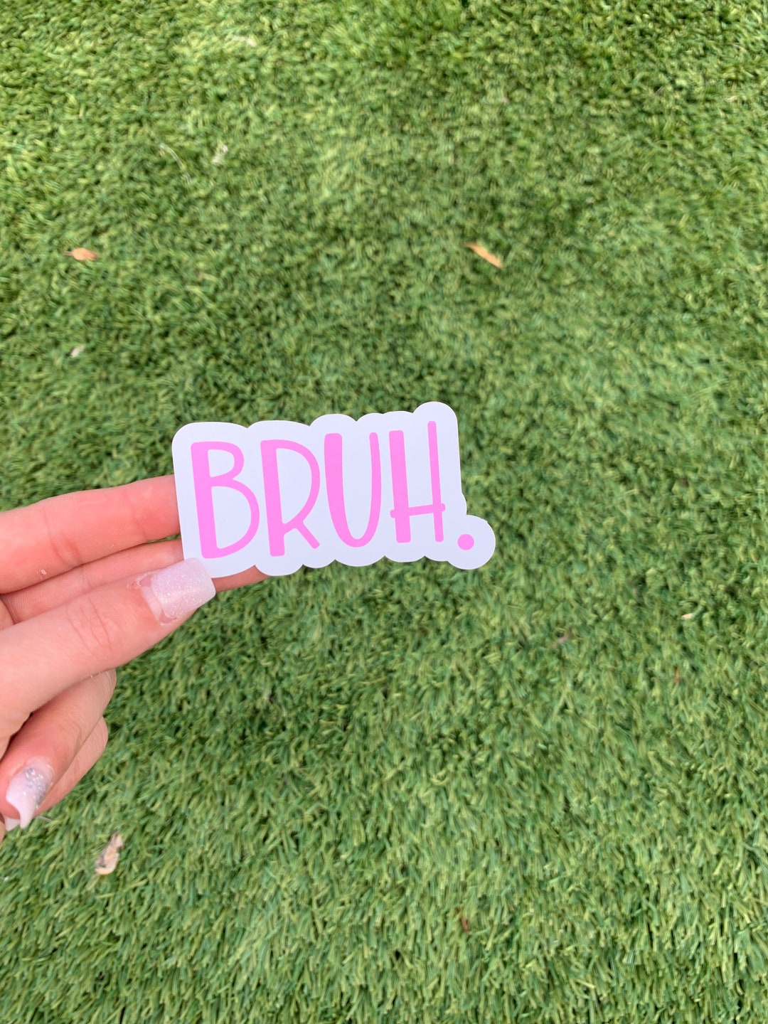 Bruh Sticker | Waterproof Sticker - Etsy