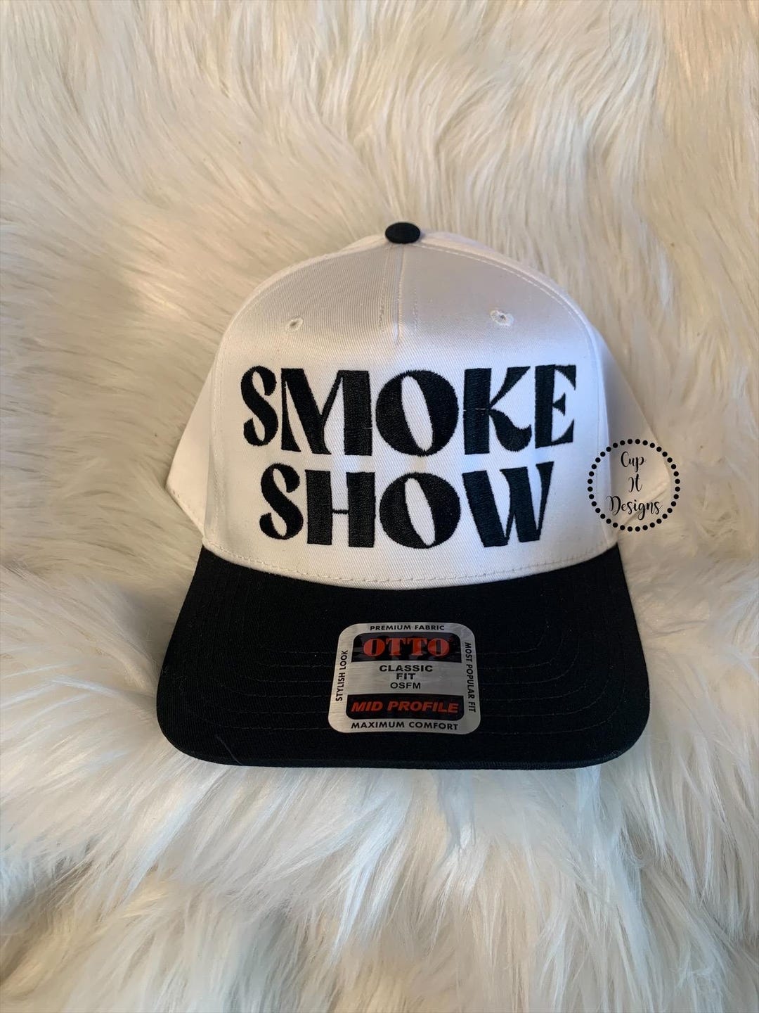 Embroidery Smoke Show Hat - Etsy