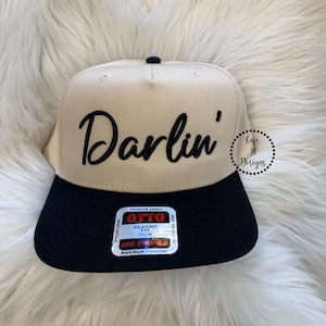 Embroidery Darlin’ PUFF Hat - Etsy