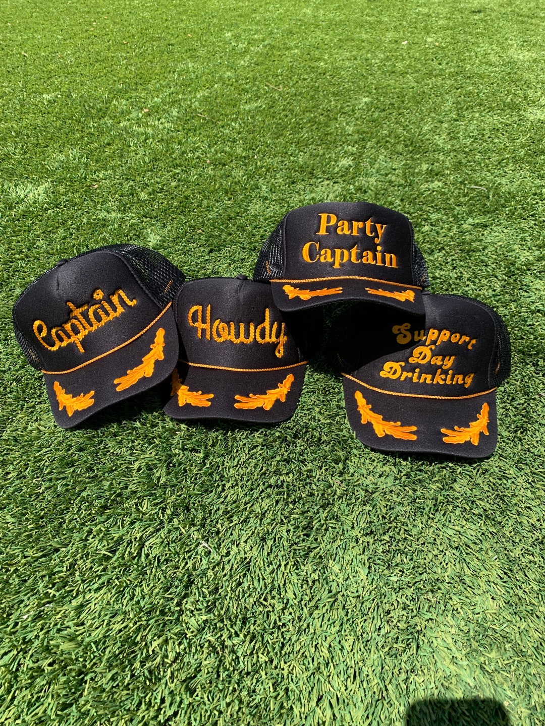 Embroidery Captain Party Hat - Etsy