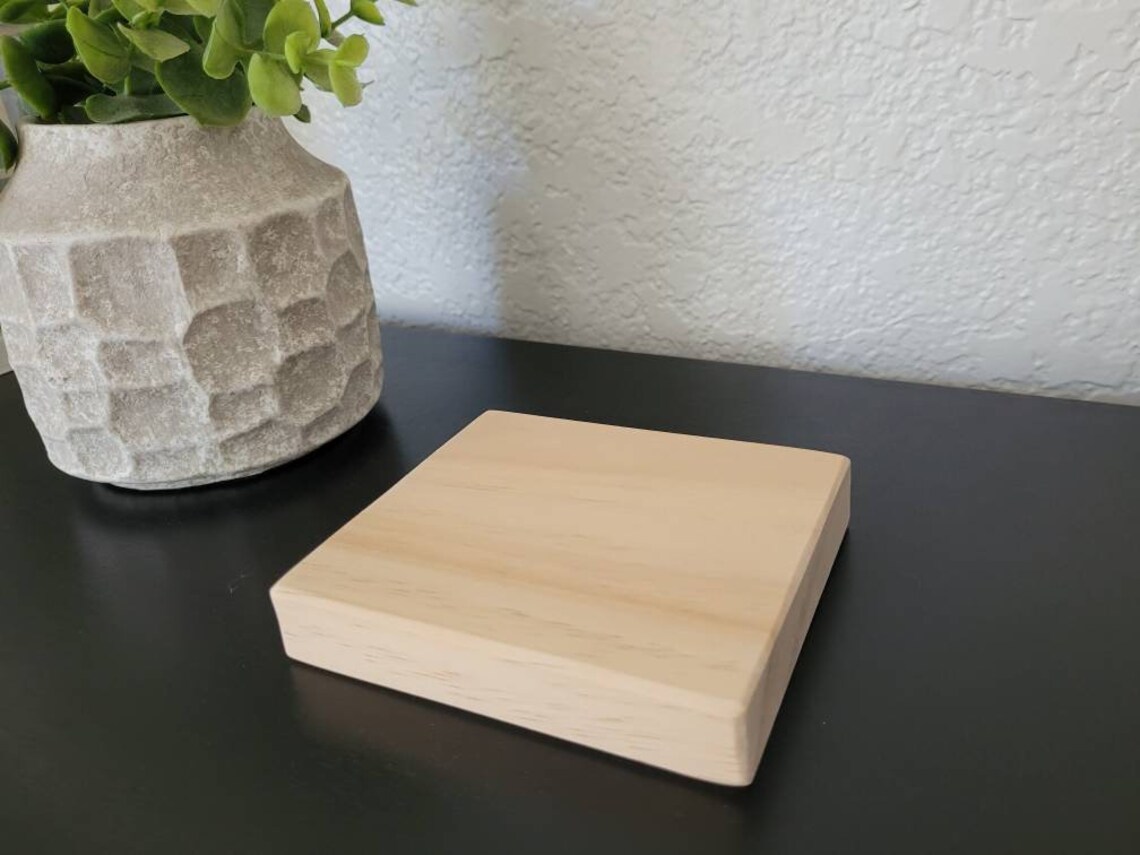 Wood Unfinished Blocks Craft Blanks 4 X 3/4 X 3 1/2 X Inches - Etsy