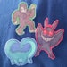 Cryptid Plastic Pin Set - Mothman Pin, Bigfoot Pin, Loch Ness Monster ...
