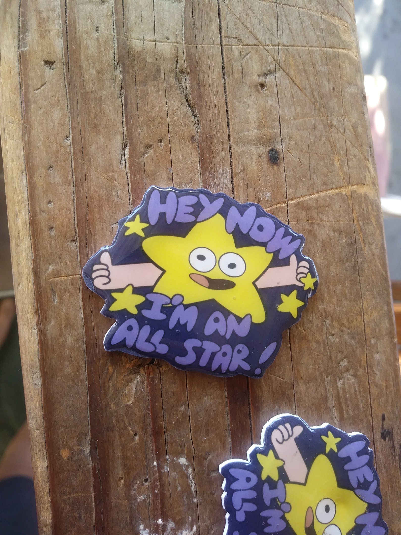 Gravity Falls All Star Pin - Stanford Pines's All Star Tattoo Handmade ...