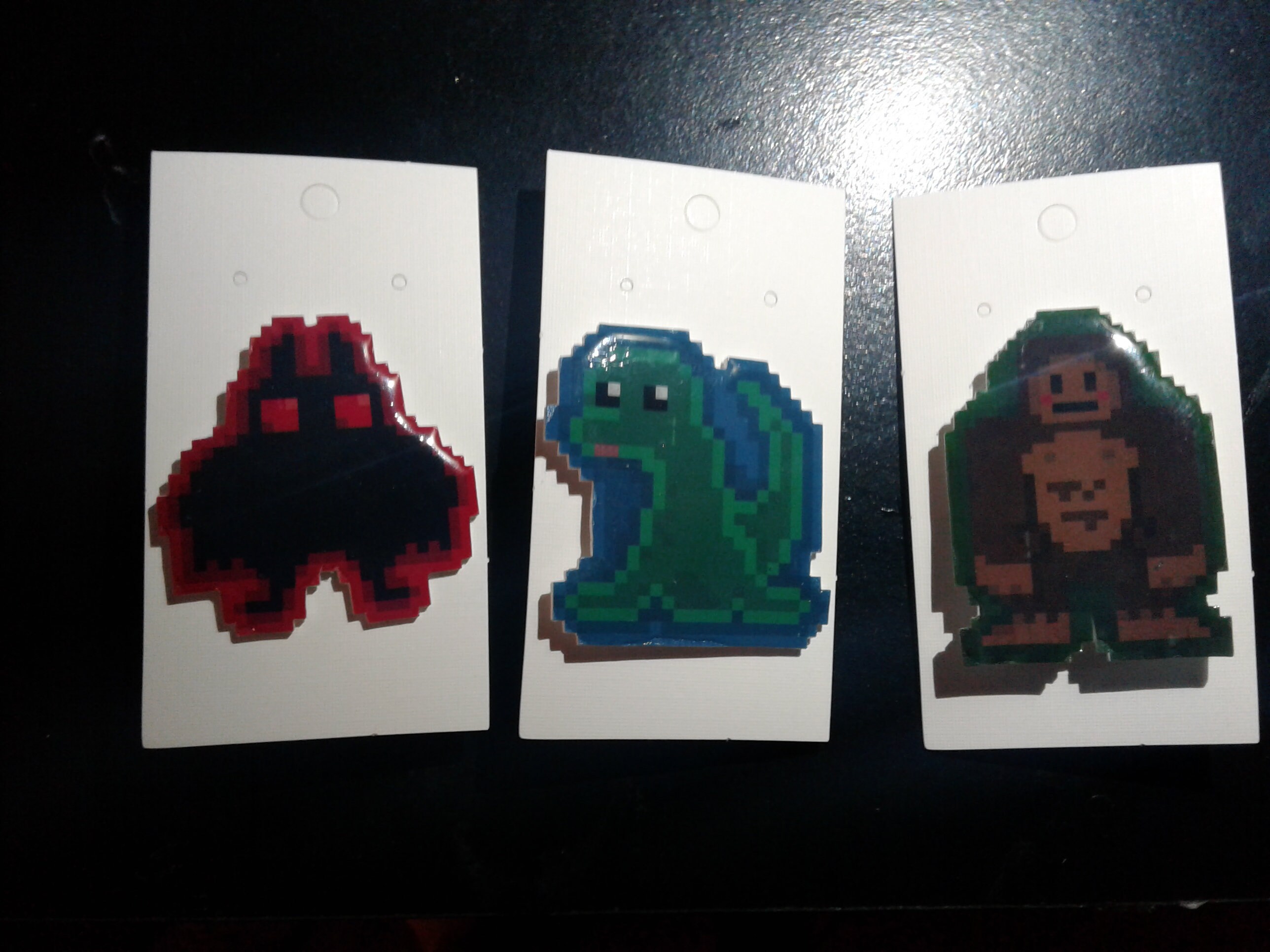 Cryptids Pixel Art Pin Bundle Mothman Pin Bigfoot Pin Loch - Etsy
