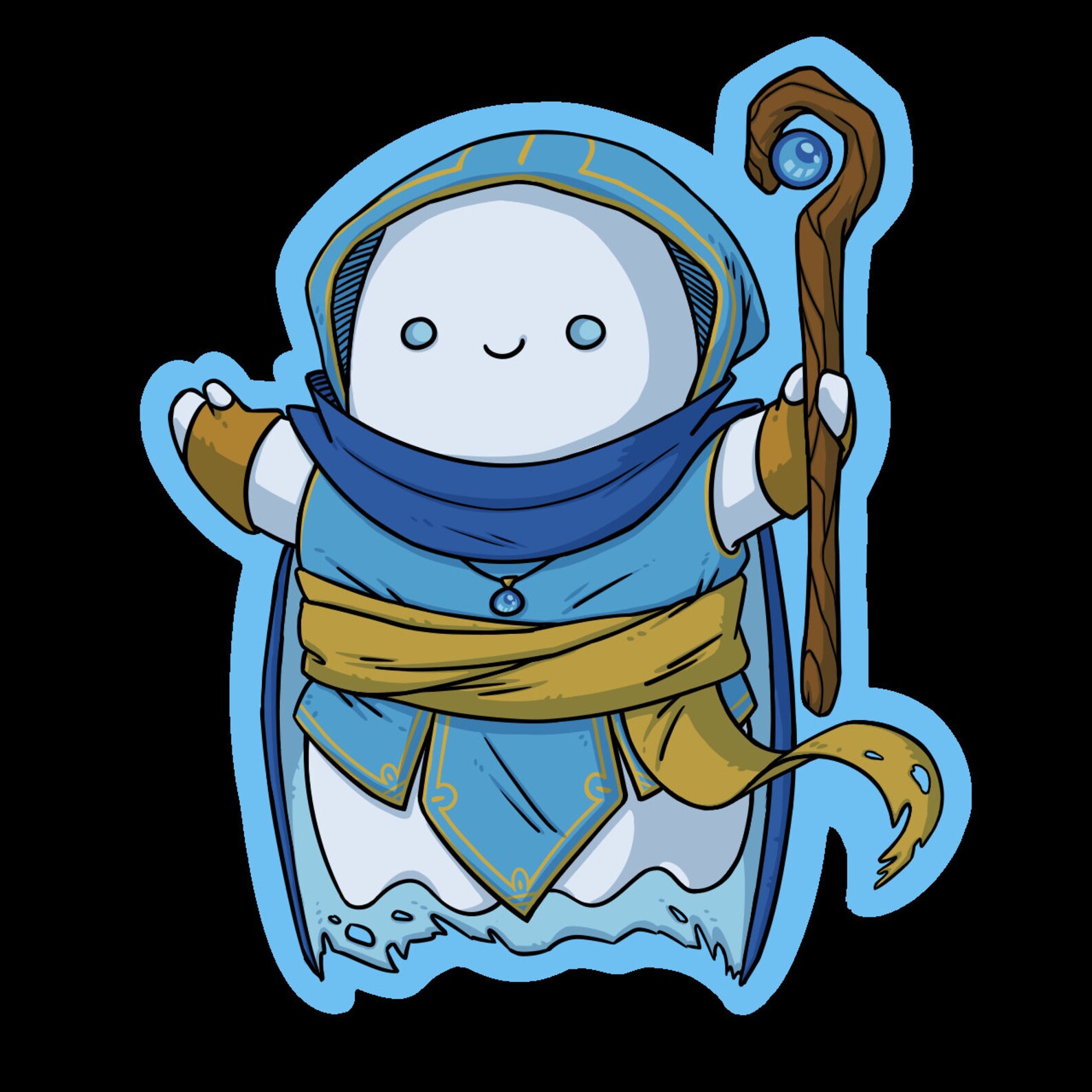 Cryptid Stickers Dnd Cryptids Rogue Mothman Druid Bigfoot | Etsy