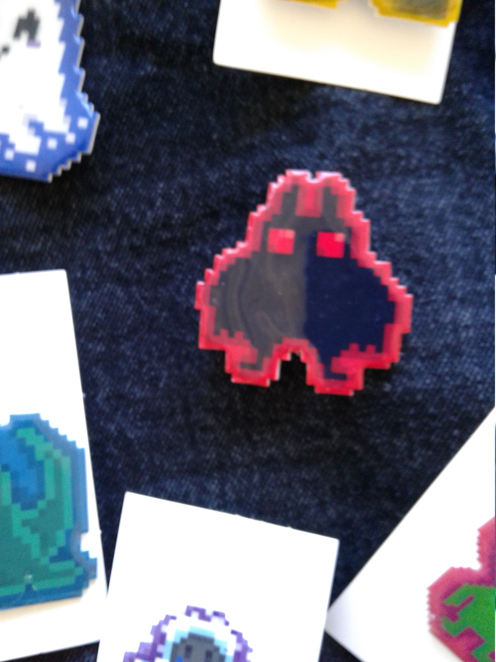 Cryptids Pixel Art Pin Bundle Mothman Pin Bigfoot Pin Loch - Etsy