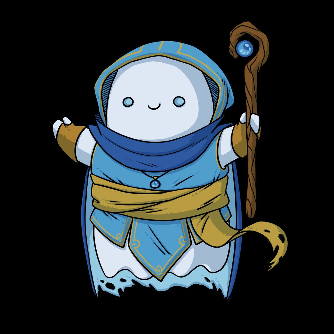 Cryptid Prints Trio Dnd Cryptids Rogue Mothman Druid | Etsy