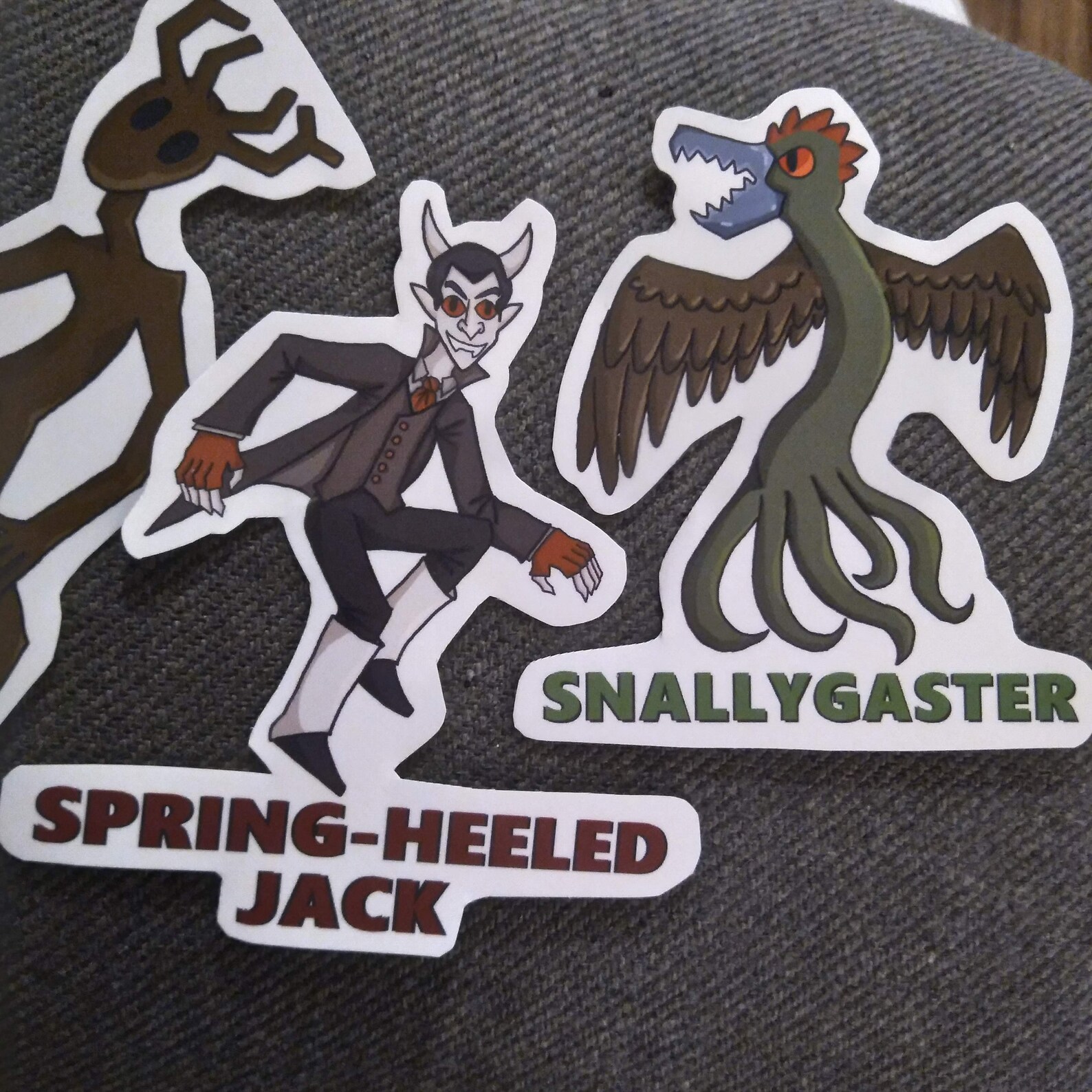 Rare Cryptid Stickers Variety Pack Handcut Vinyl Set of 5: | Etsy