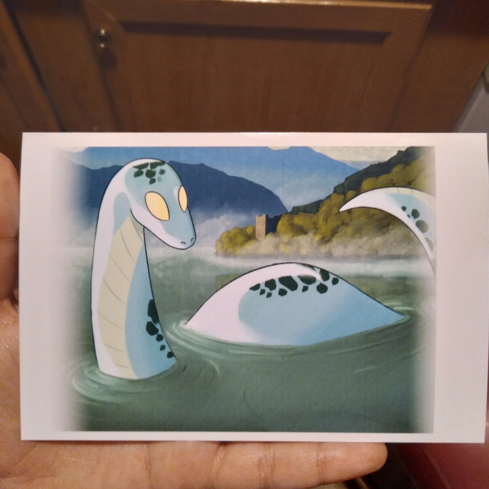 Cryptid Prints - Nessie the Loch Ness Monster on Photo Paper (4x6 In ...