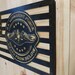 US Submarine Force, US Submarine Force Flag, Wood Flag, Sign, US Navy ...