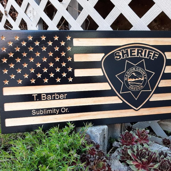 Sheriff Flag - Etsy