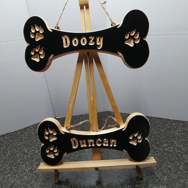 Wood Dog Sign - Etsy
