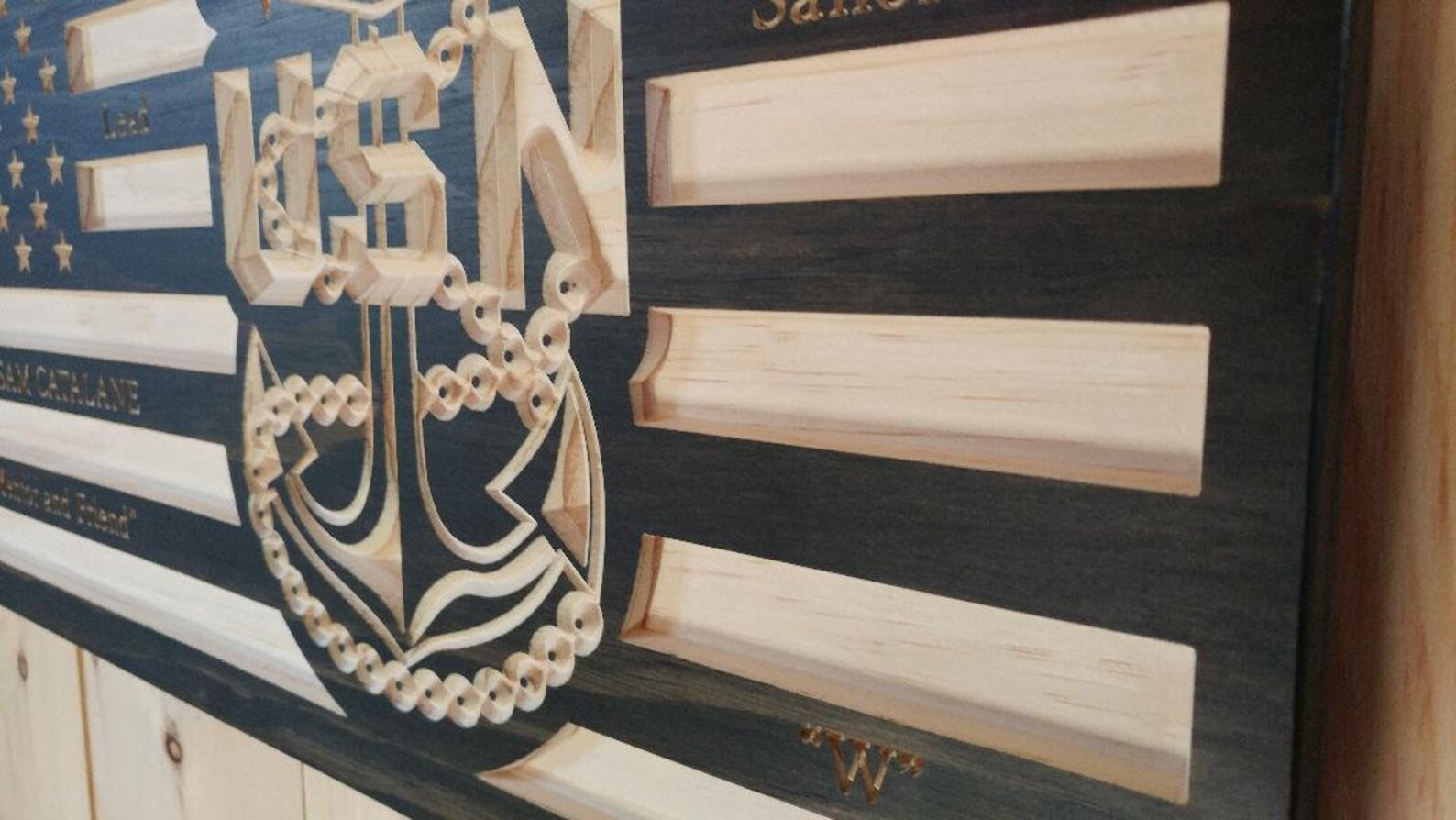 US Navy Master Chief Flag Sign US Navy Gift Master Chief - Etsy