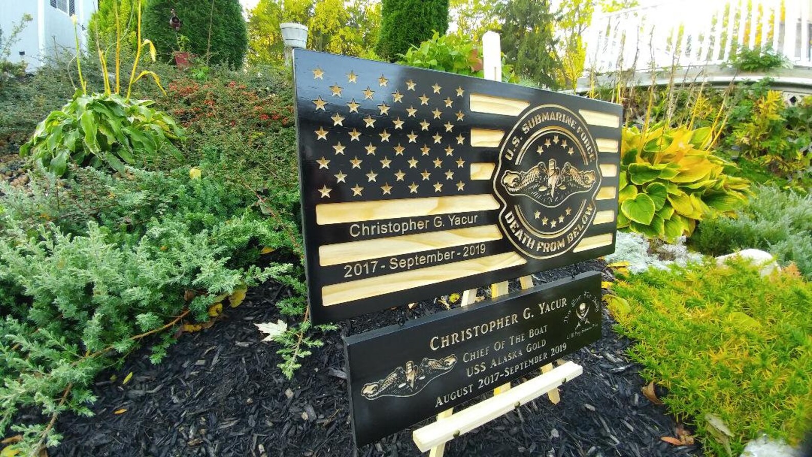 US Submarine Force Flag With Add on Sign, US Submarine Force Flag, Sign ...