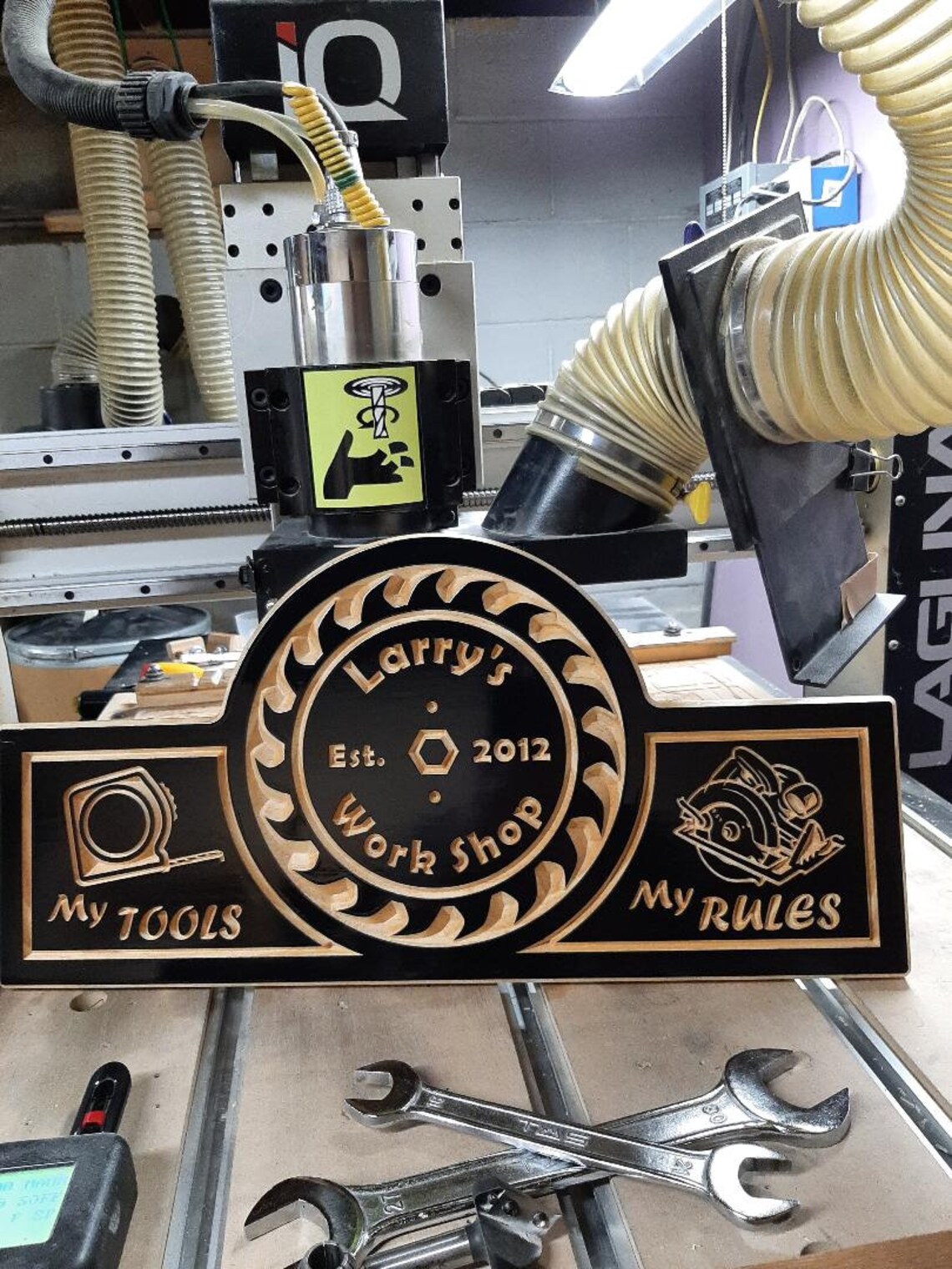 Work Shop Sign Personalized Shop Sign Wood Shop Sign Garage | Etsy