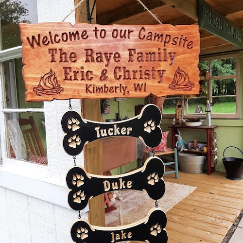 Personalized Camp Signour Home Away From Homecottage - Etsy