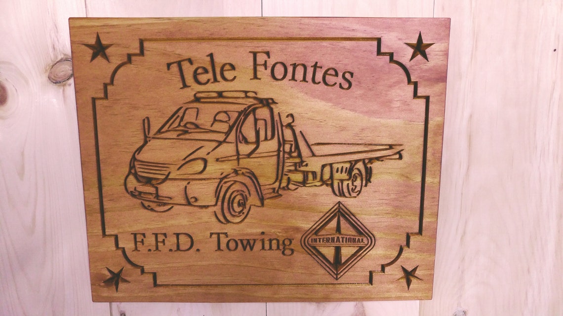 Personalized Tow Truck Driver Sign, Tow Truck Owner , Tow Truck Gift ...