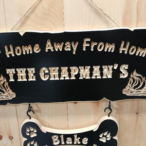 Personalized Camp Sign,our Home Away From Home,cottage Sign,family Name ...