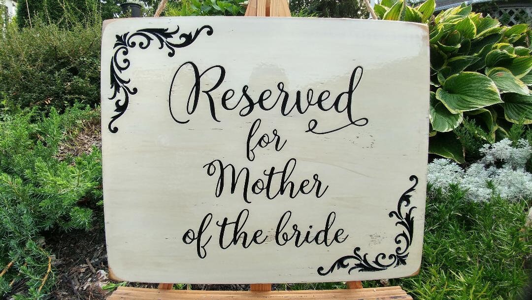 Reserved for Mother of the Bride Reserved for Mother of the | Etsy