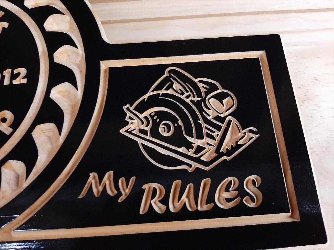 Work shop sign personalized shop sign wood shop sign garage | Etsy