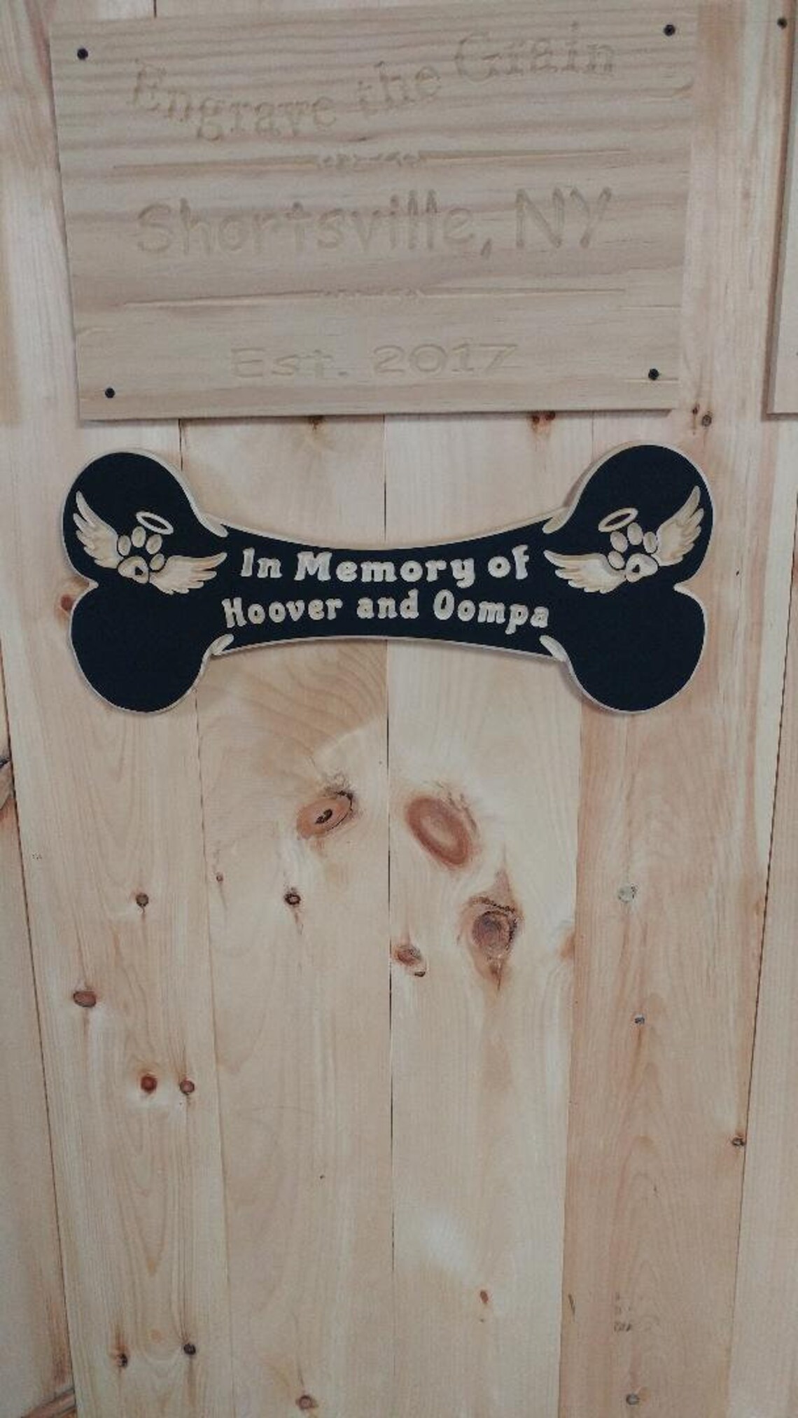 Personalized Dog Bone Sign Pet Sign Large Dog Sign Puppy | Etsy