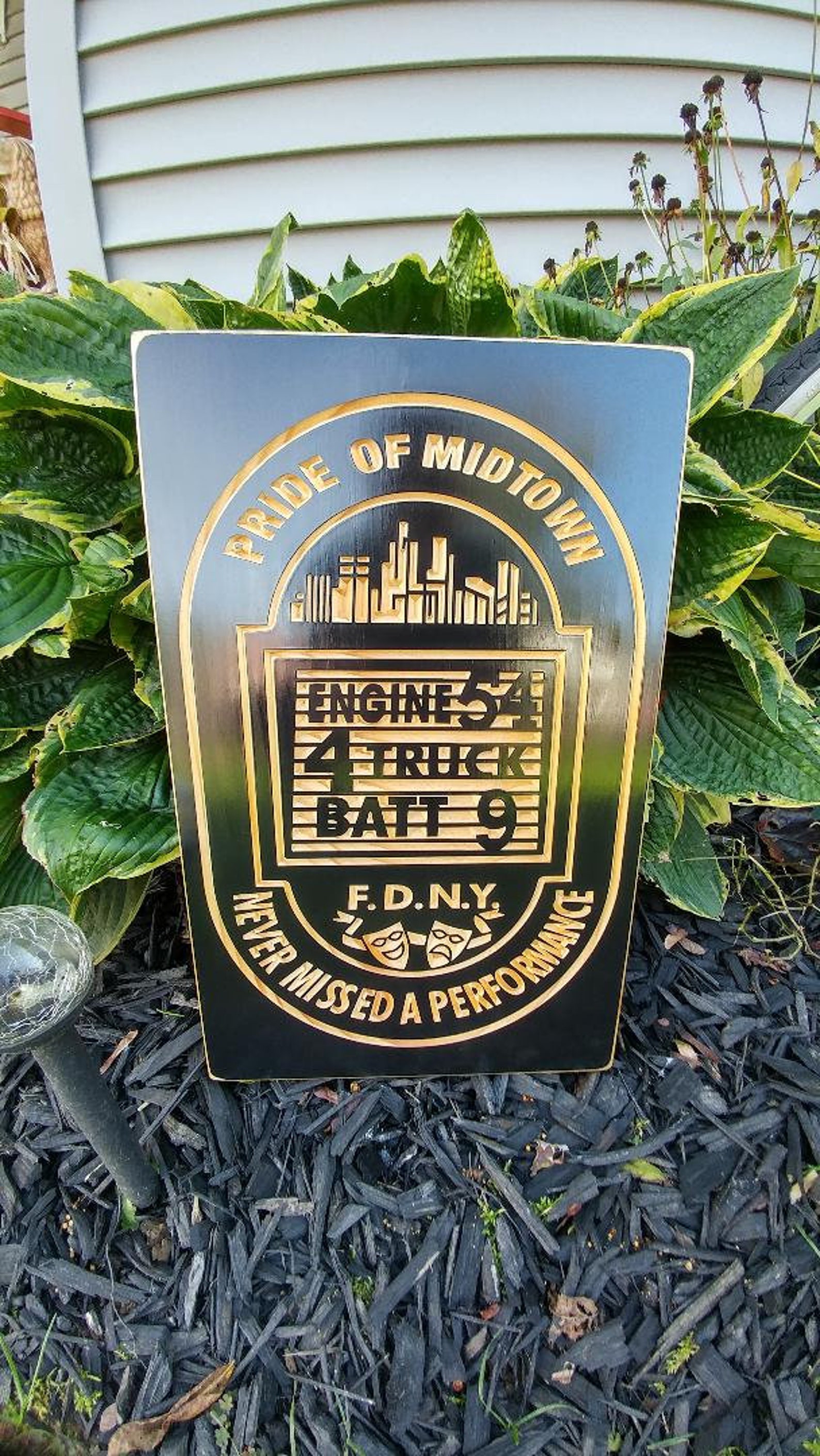 FDNY Sign First Responder Gift Fire Fighter Sign Fire Truck - Etsy