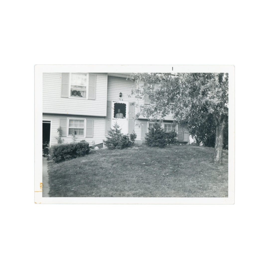 Women in Windows: Vintage Photo ~ 1960s Snapshot S57 - Etsy