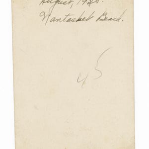 Edith Eddy on Nantasket Beach ~ Identified Vintage Snapshot ~ 1920s Woman in a Bathing Suit ...