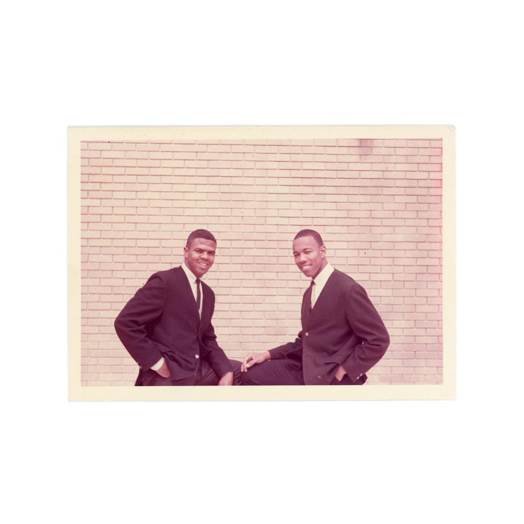 Vintage Photo: P.A. and Reginald, Black Men in Suits M18 - Etsy