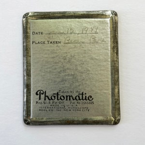 1940s Vintage Photo Booth Couple With Great Odd Awkward Pose Vintage ...