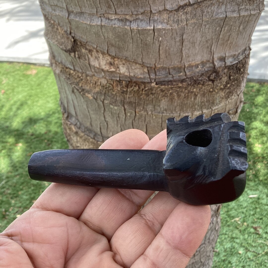 Hand Carved Pipe, Smoking Pipe, Condor Pipe, Shaman Ceremonial Pipe - Etsy