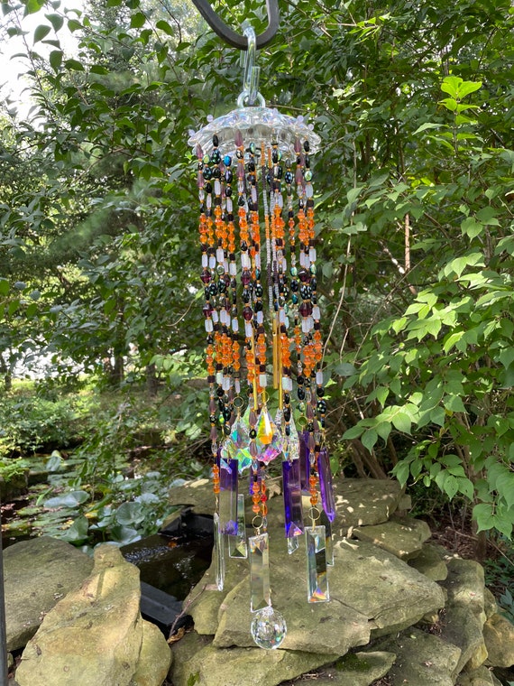 Glass Wind Chimes Handmade
