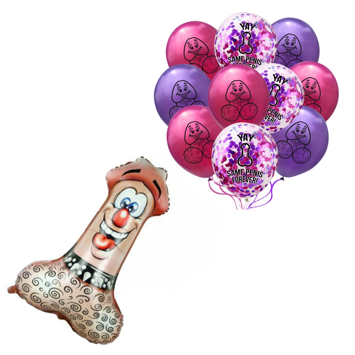 Hen Party Balloons Bachelorette Balloons Willy Balloon | Etsy Australia